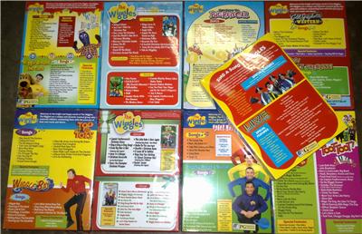 THE WIGGLES Lot of 18 DVDs ( 285 Songs ) BRAND NEW SEALED | eBay