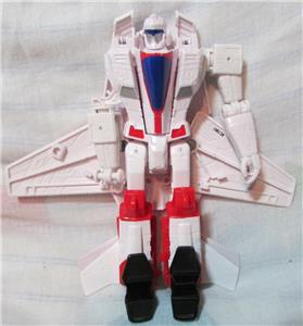 2016 Tomy Hasbro Transformer Red White plane @ 7 inches V-2976B | eBay