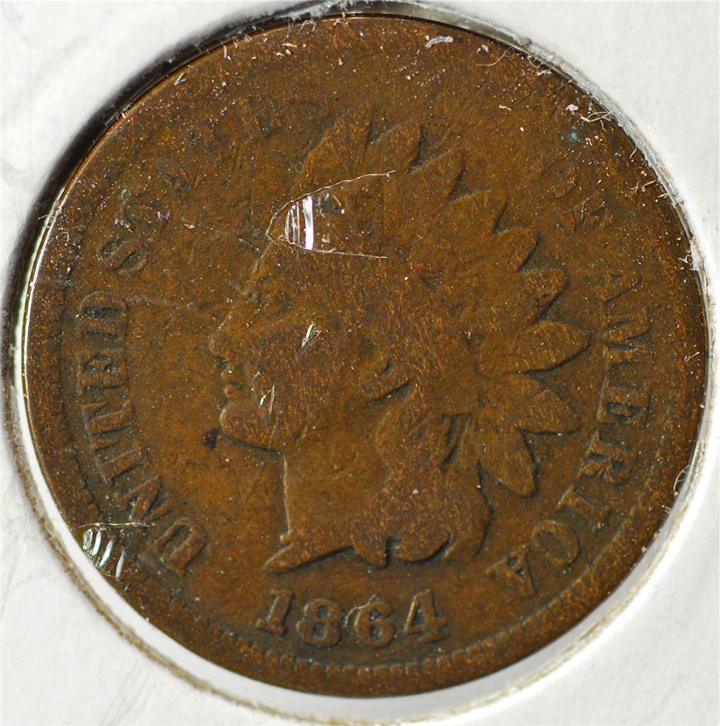 1864-L, Indian Head Penny, IHCD54 | eBay