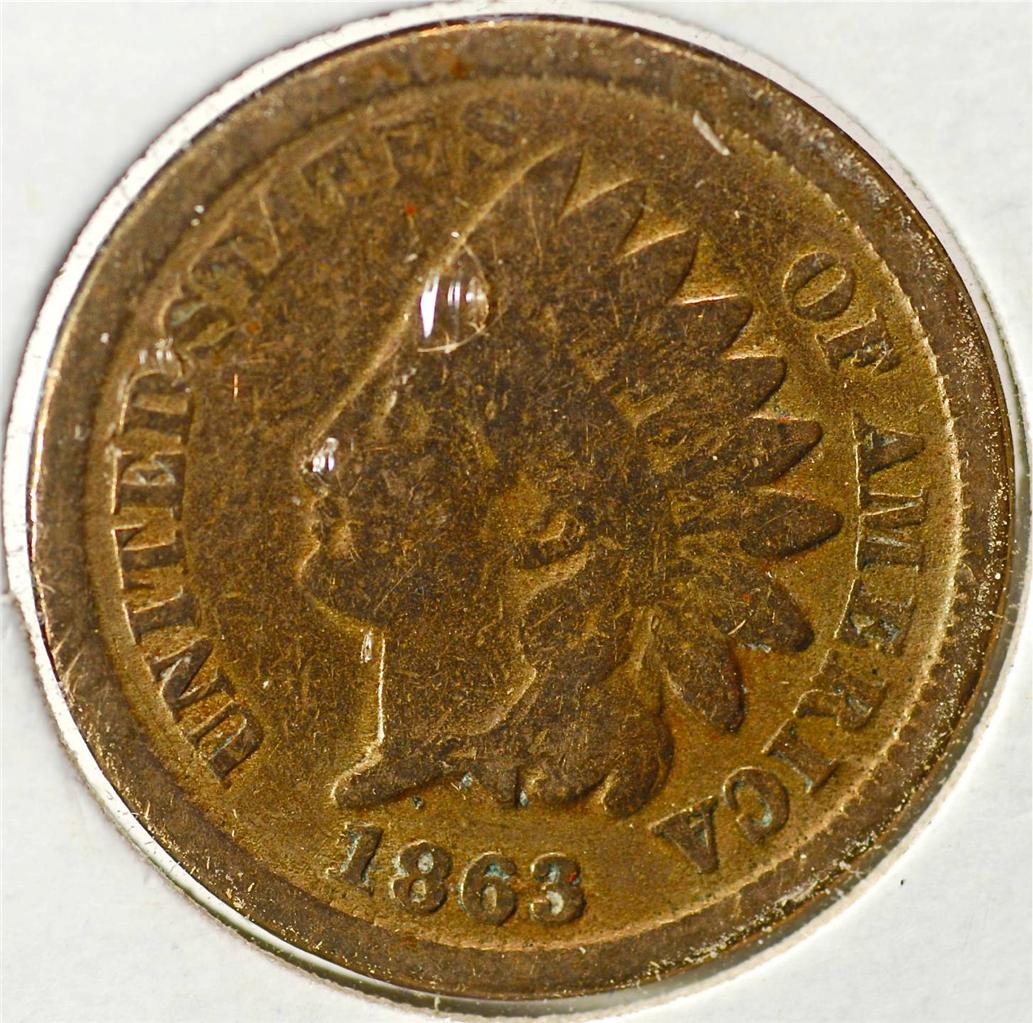 1863 Indian Head Penny, IHCE4 | eBay
