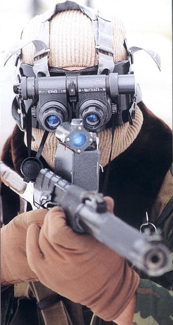 Russian Military Night Vision Goggles 1PN63 NPO-1 perform as 2nd ...