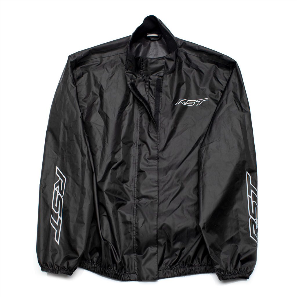 RST 0206 Lightweight Waterproof Motorcycle Over Jacket Black | eBay