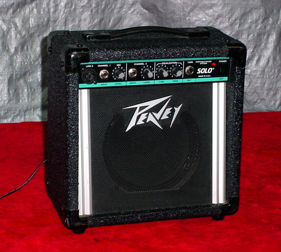 Peavey Portable Sound System SOLO Amplifier AMP ~ Great Item!!! | eBay