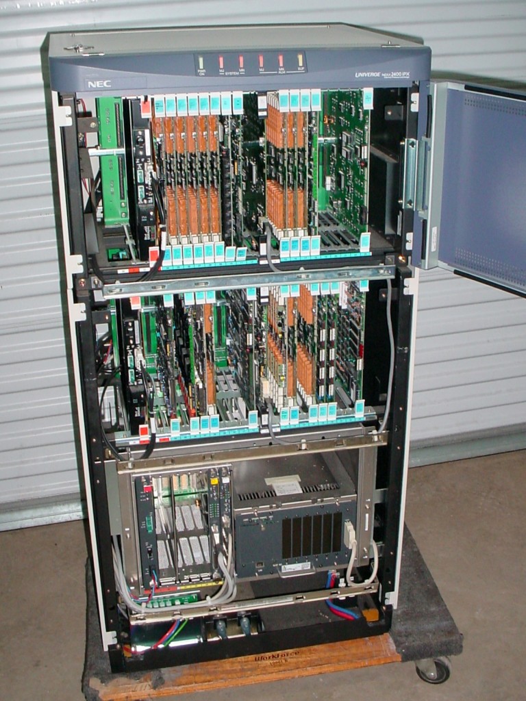 NEC Internet Protocol Exchange Univerge NeaX 2400 IPX Phone System #2 ...