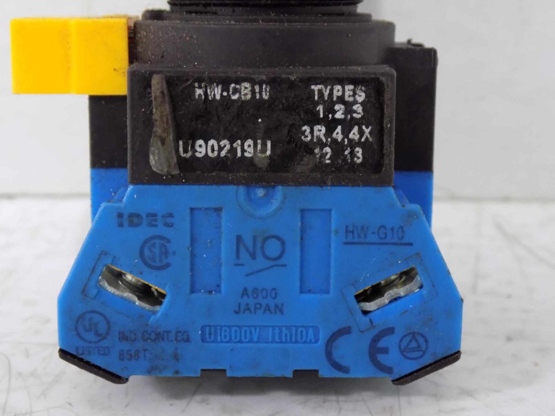IDEC YELLOW PUSH BUTTON HW-CB10 | eBay IDEC YELLOW PUSH BUTTON HW-CB10 | eBay