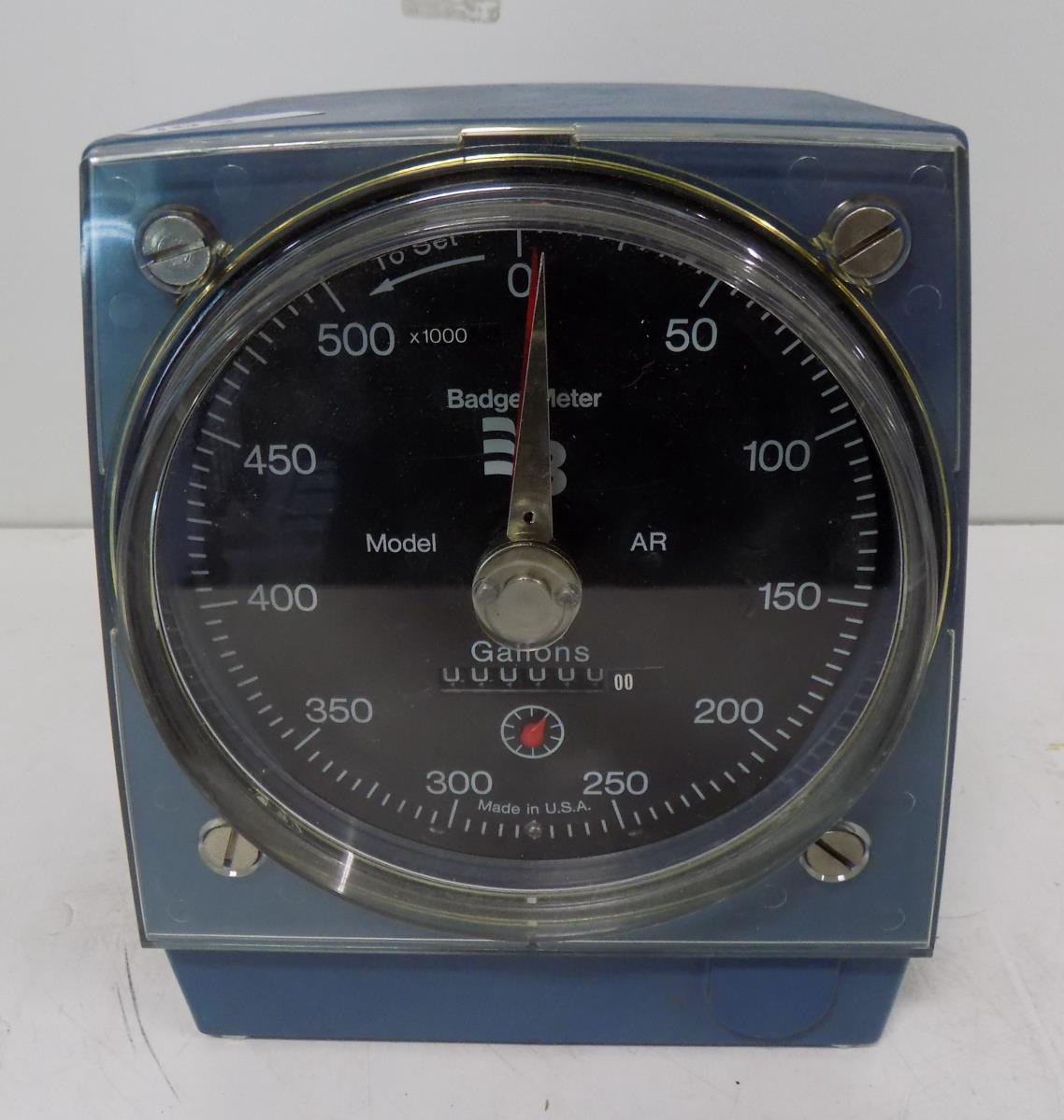Badger Meter Model Arr 110vac 60hz 7a Reset Register Meter 56681 41 Ebay