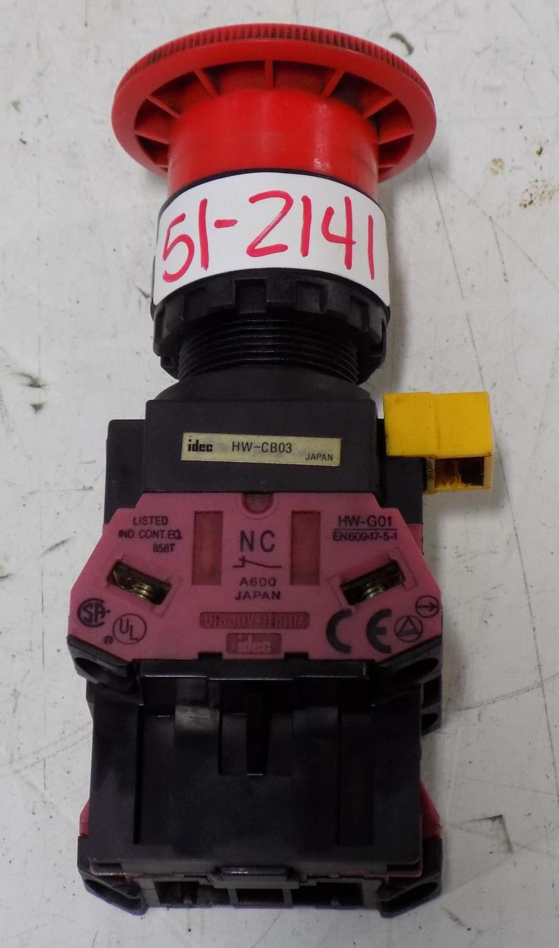 IDEC HW-CB03 RED PUSH TWIST BUTTON HW-G01 | eBay IDEC HW-CB03 RED PUSH TWIST BUTTON HW-G01 | eBay