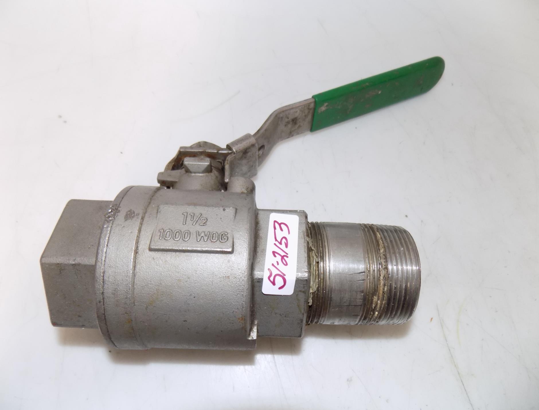 INLINE INDUSTRIES 1 1 2 1000 WOG CF8M BALL VALVE EBay