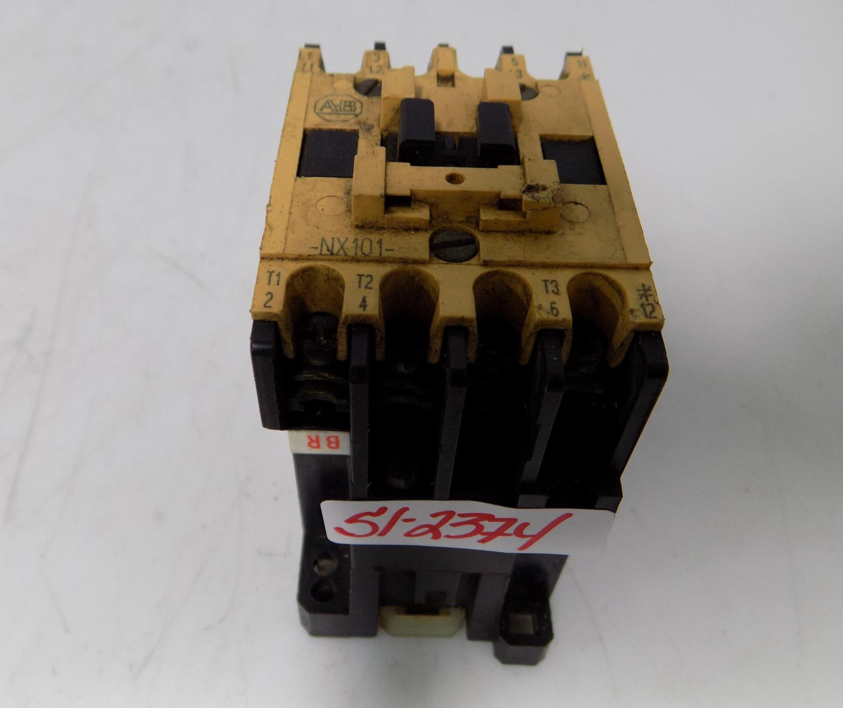 ALLEN BRADLEY 120V COIL CONTACTOR 100-NX101D | eBay