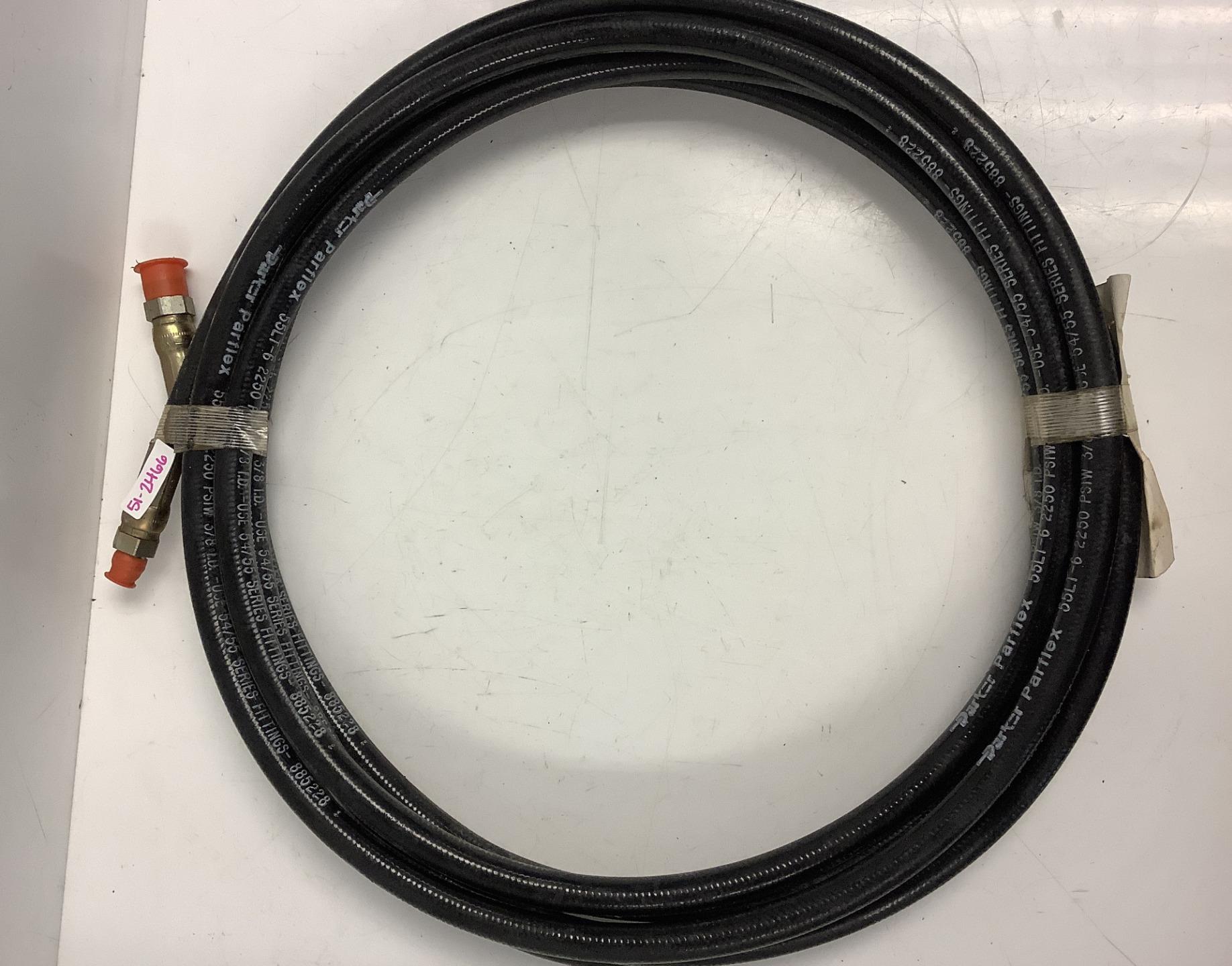 PARKER PARFLEX HYDRAULIC HOSE 55LT-6 2250 | eBay