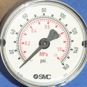 SMC 160PSI/MPA 1/4"NPT PRESSURE GAUGE 4274866 ROHS NIB | eBay