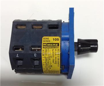 MERZ ON/OFF SWITCH IEC 947-3 / EN 60947-3 SERIES-105 | eBay