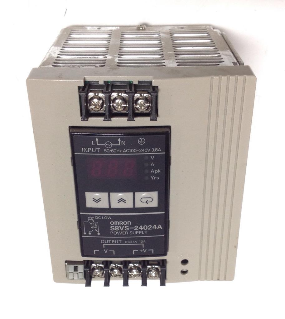 OMRON 24VDC 10A DC POWER SUPPLY S8VS-24024A *PZB* | eBay