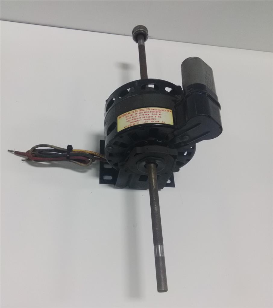 UNIVERSAL ELECTRIC MOTOR 230V 60HZ 1575RPM DE2E075N | eBay