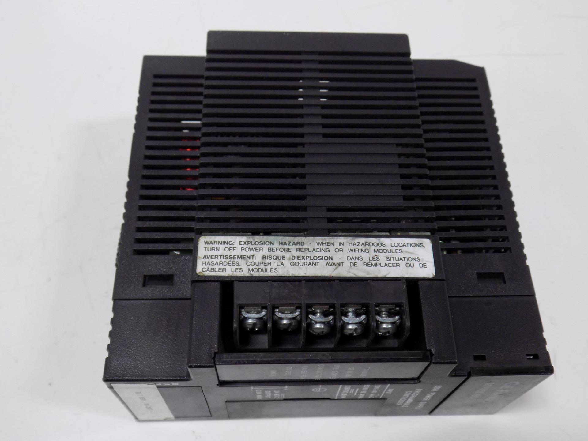 GE FANUC 120/240VAC 125VDC 30W POWER SUPPLY IC693PWR321R | eBay