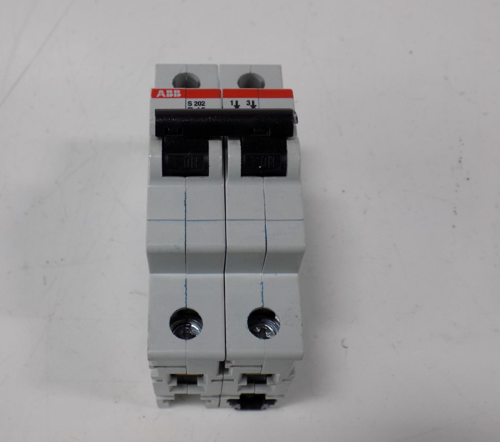 ABB MINIATURE CIRCUIT BREAKER S202-B10 | eBay