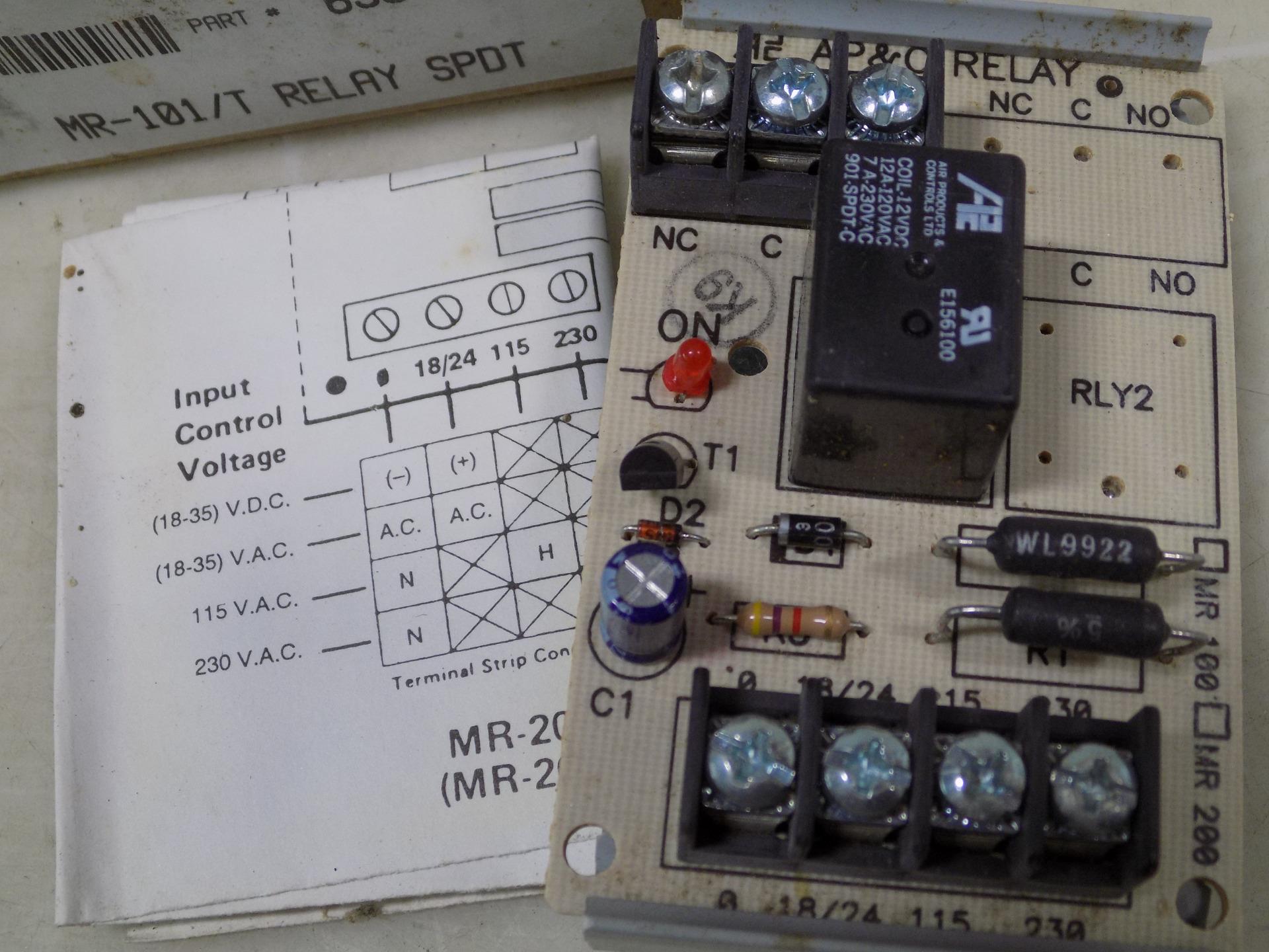 SIMPLEX MR-101/T RELAY SPDT 2088-9007 NIB | eBay