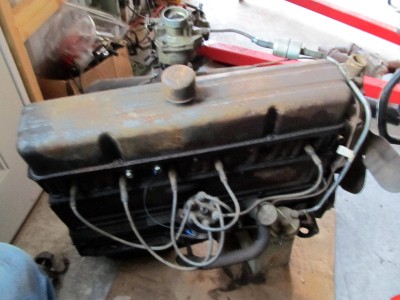 1954 -1962 PICKUP TRUCK 261 CHEVROLET ENGINE WITH 235 HEAD RUNS GREAT ...