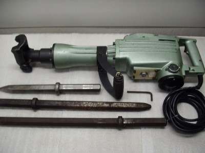 HITACHI ELECTRIC DEMOLITION JACK HAMMER W/BITS | eBay