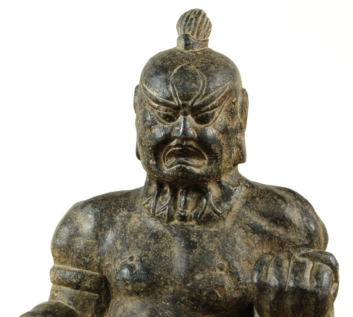 Japanese Warrior Garden Statue