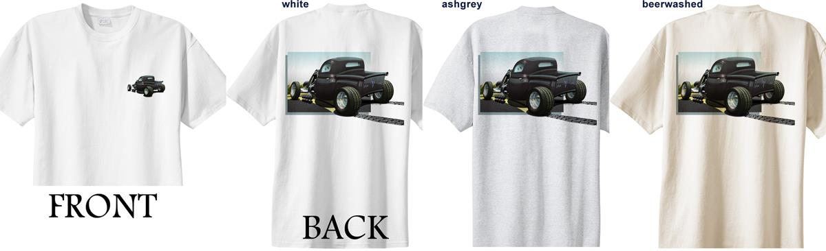 Rat Rod Pickup Truck Cartoon T-Shirt Assort #6RR3 Ratrod vintage 1938 ...