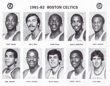 1980 1981 Boston Celtics Roster