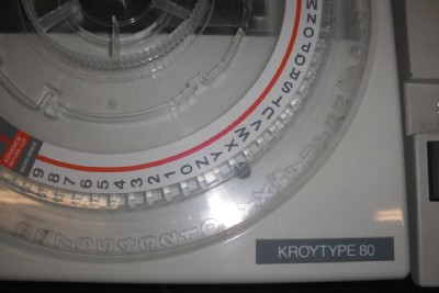 Kroy 80 Label Lettering System w Accessories Maker Used | eBay