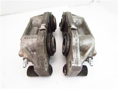 AUDI DUAL PISTON FRONT BRAKE CALIPERS L&R FRONT 4B0615107B 4B0615108B ...