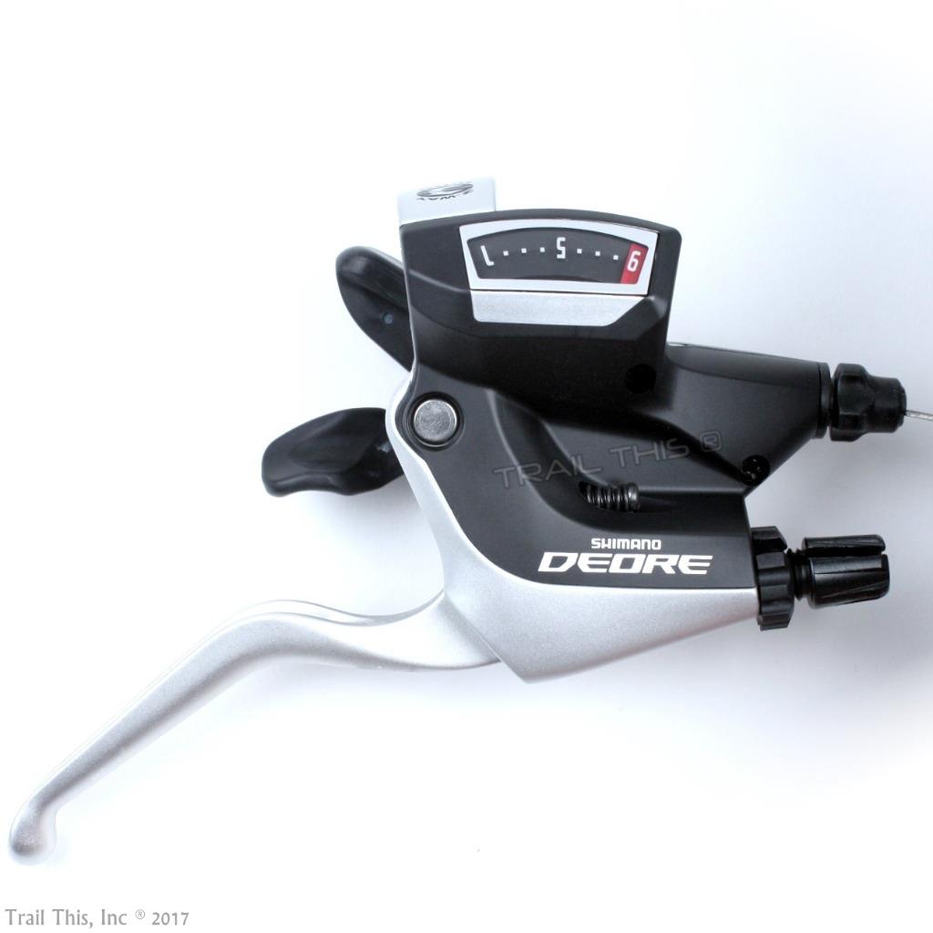 Shimano 3-Speed Shimano Altus M370 3x9 Speed Trigger Shifters Set For ...