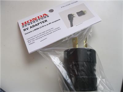 L530P-RV30R Honda Generator RV Adapter plug 125V 30 AMP for EU3000i ...