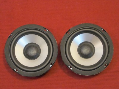 NEW (2) 5" Woofers Replacement Speakers.Home Audio.Pair.8 ohm.five inch ...
