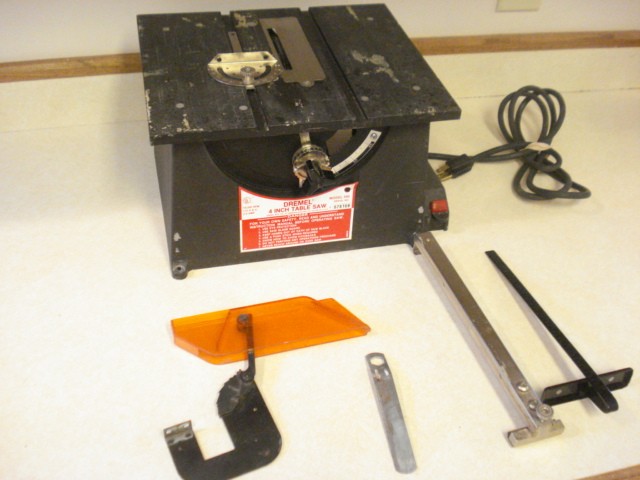 ** DREMEL 4 INCH TABLE SAW ** very good condition ** | eBay