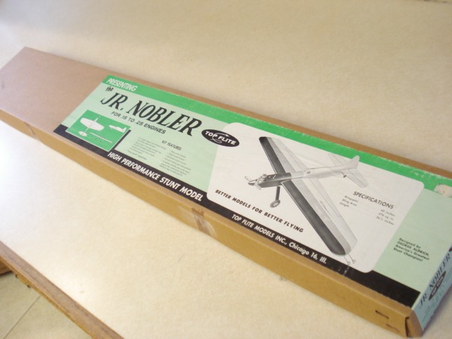 ** TOP FLITE ** JR. NOBLER ** CONTROL LINE MODEL AIRPLANE KIT ** | eBay