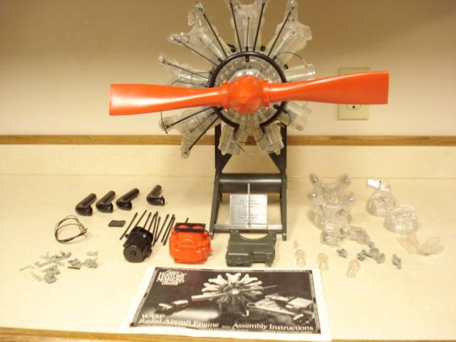 ** REVELL HISTORY MAKERS ** WASP RADIAL ENGINE **1/4th scale PLASTIC ...