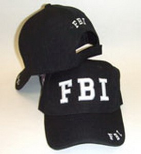NEW FBI EMBROIDERED ADJUSTABLE HAT black ball cap cia police law ...