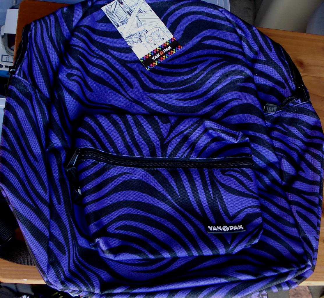 Yak Pak Deluxe Student Backpack - BRAND NEW WITH TAGS - VARIOUS DESIGNS ...