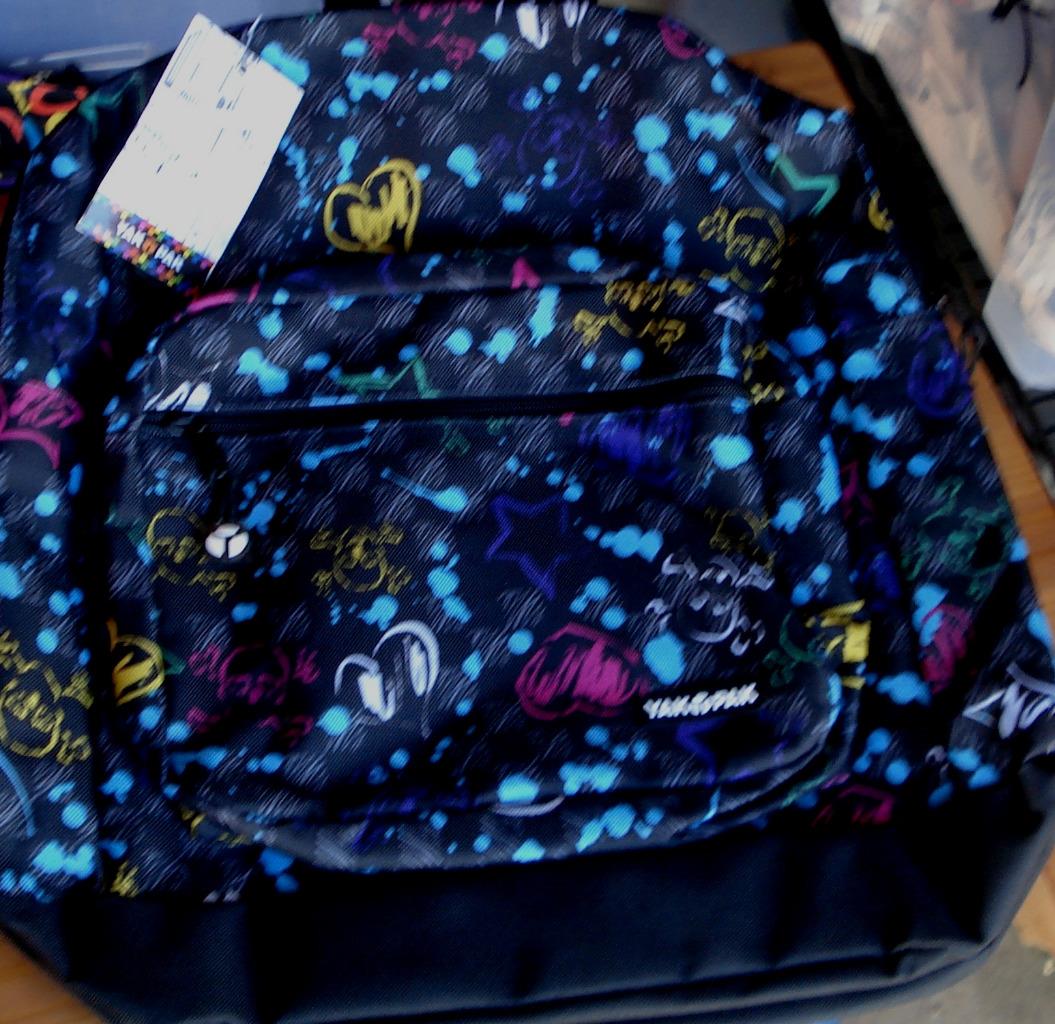 Yak Pak Deluxe Student Backpack - BRAND NEW WITH TAGS - VARIOUS DESIGNS ...