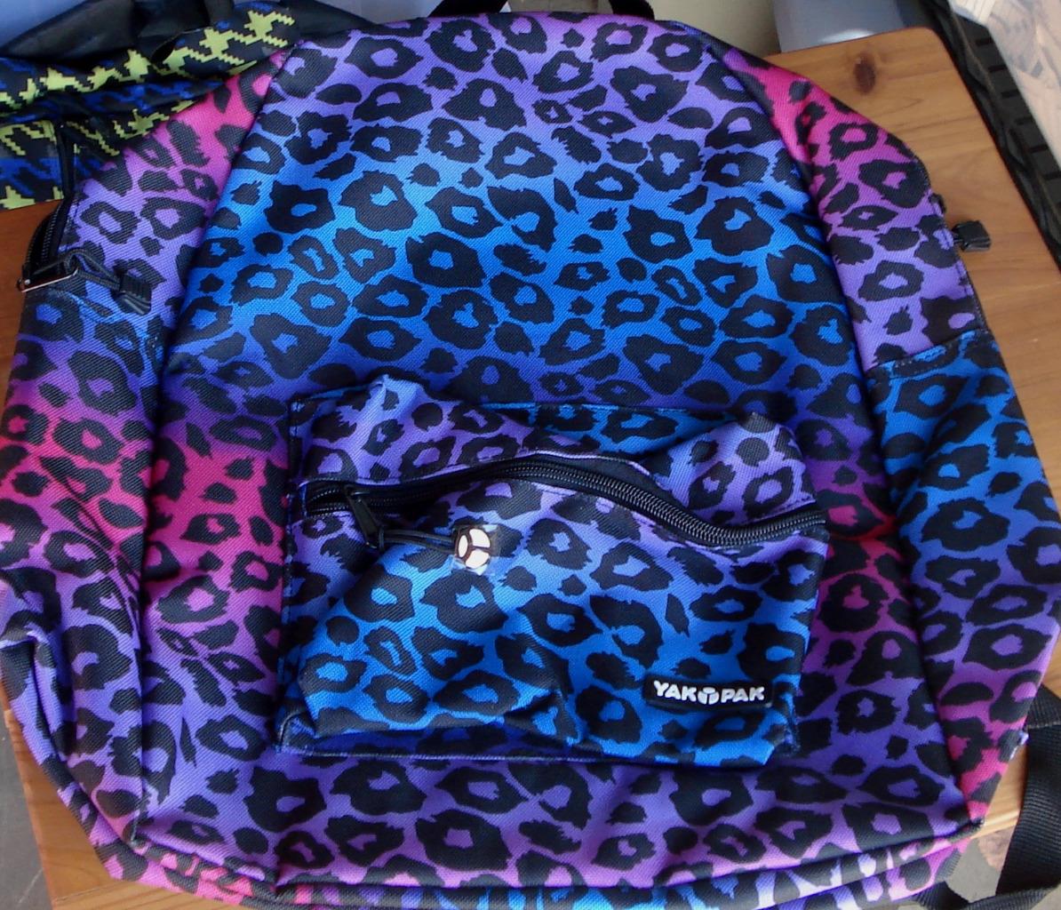 Yak Pak Deluxe Student Backpack - BRAND NEW WITH TAGS - VARIOUS DESIGNS ...