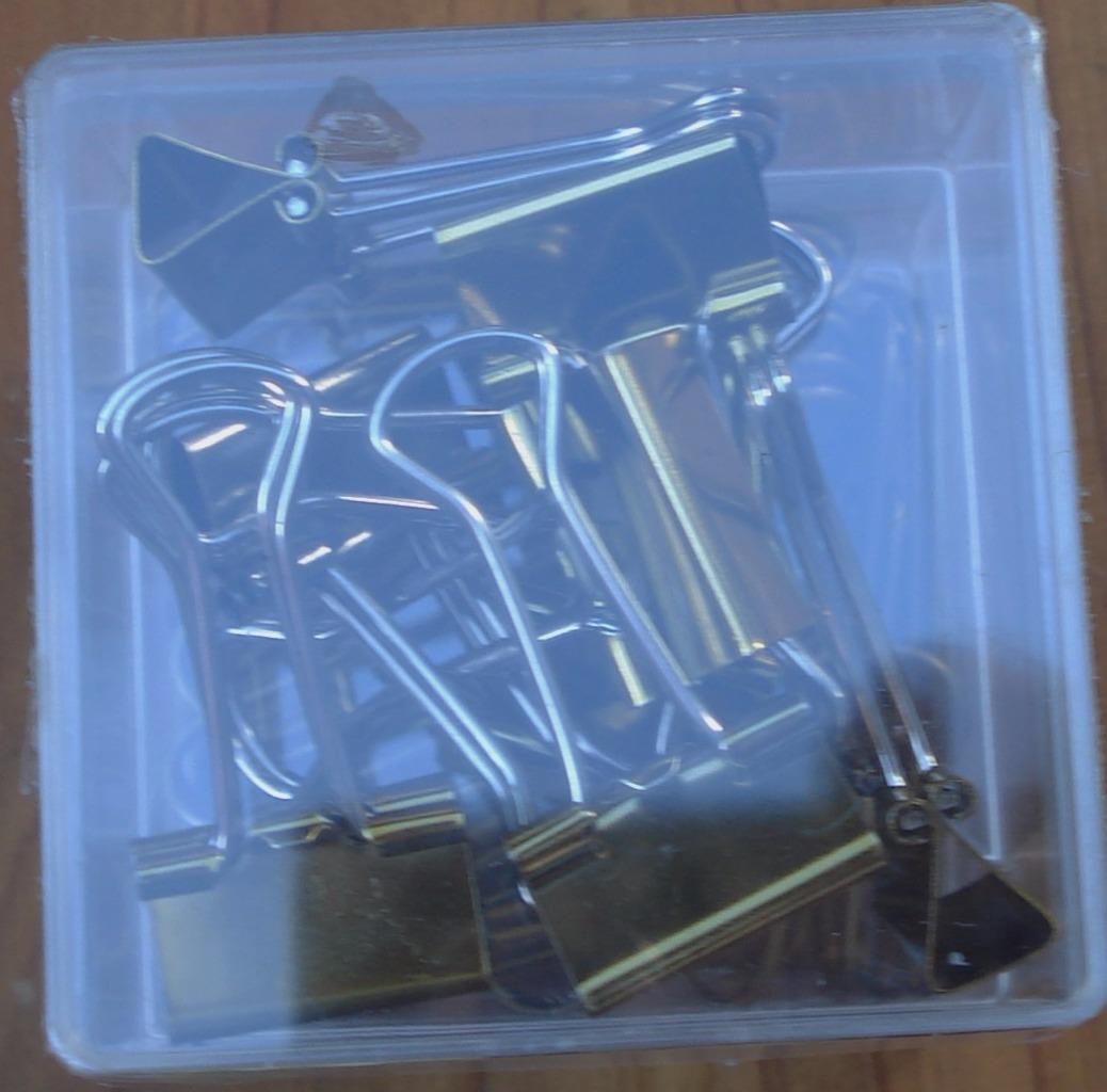 Staples Two Pack of Assorted Clips - CHOOSE FROM MULTI COLOR OR GOLD ...