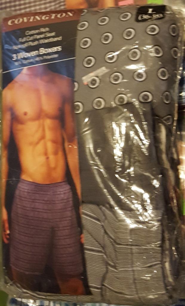 Mens Covington Cotton Blend Boxers - VARIOUS SIZES/COLORS - BRAND NEW ...