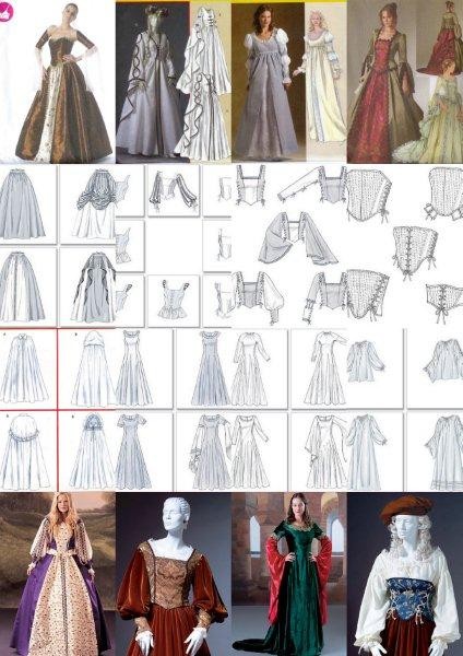 New McCall's Misses Historical Costume Sewing Pattern | eBay