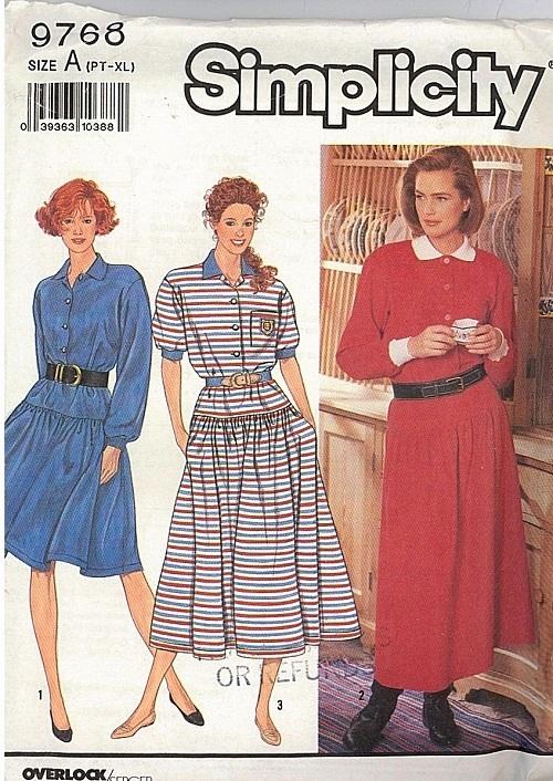 Simplicity Sewing Pattern Misses and Womens Dress Pattern Plus Size You ...