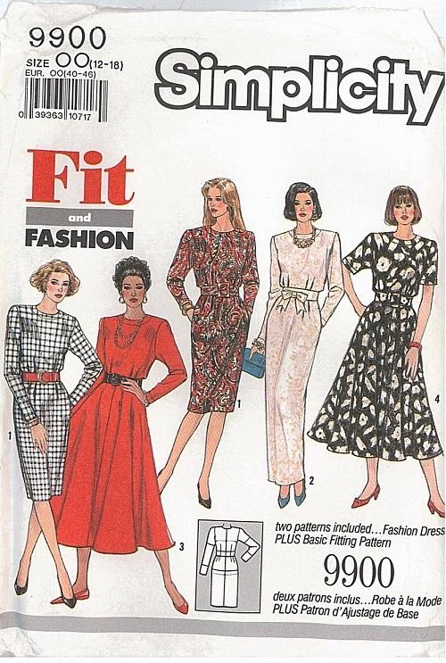 Simplicity Sewing Pattern Misses and Womens Dress Pattern Plus Size You ...