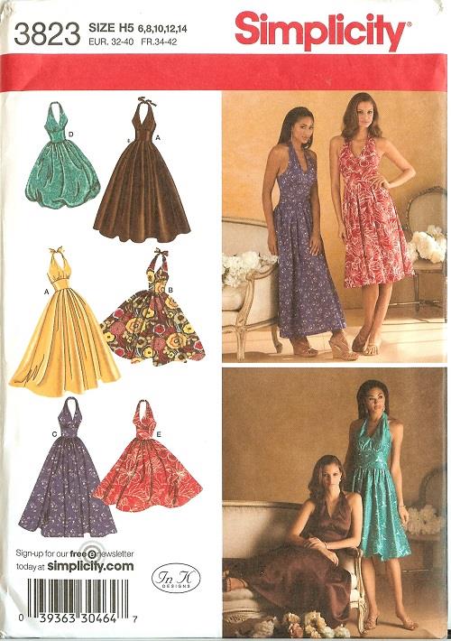 OOP Simplicity Pattern Dresses Spring Summer Misses Size 4 - 16 You ...