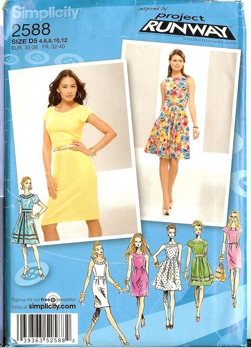 OOP Simplicity Pattern Dresses Spring Summer Misses Size 4 - 16 You ...