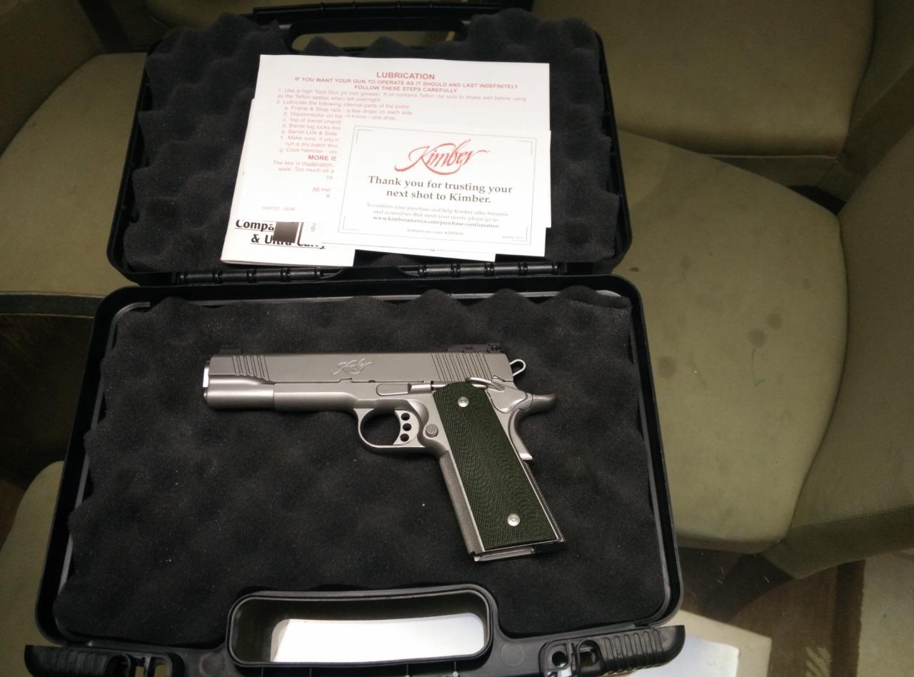 FNP 45 COMPETITION/TACTICAL;Kimber SS target II 9mm; Springfield loaded ...