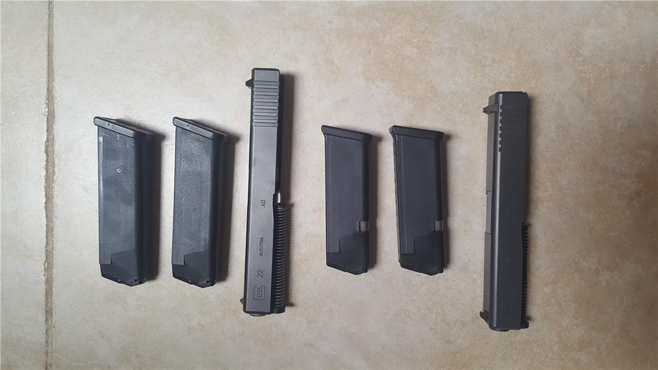 GLOCK 22 Complete Factory Slide SPF; GLOCK 23 Complete Factory Slide ...