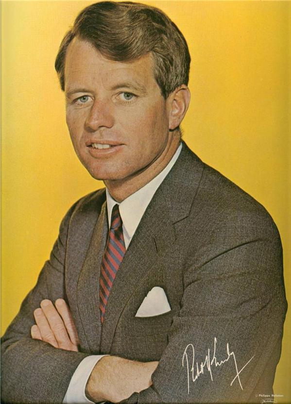 Robert F.Kennedy RFK 1968 Campaign Poster Photo by Philippe Halsman ...