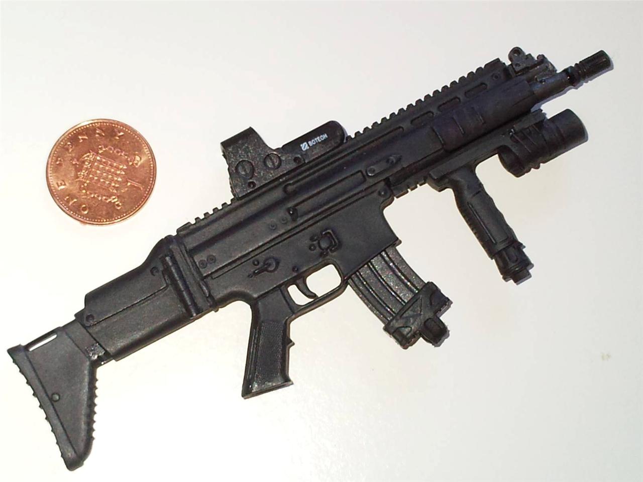 1/6 scale FN SCAR - L / Mk16 Navy SEAL SOCOM HOT SOLDIER | eBay