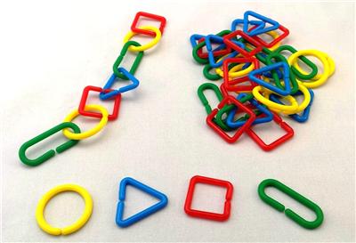 Shapes LINKS Math Manipulatives Teacher Kindergarten Autism Colors ...